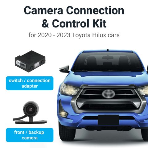 Toyota Hilux Front Backup Camera Control Connection Kit Smart Car ...